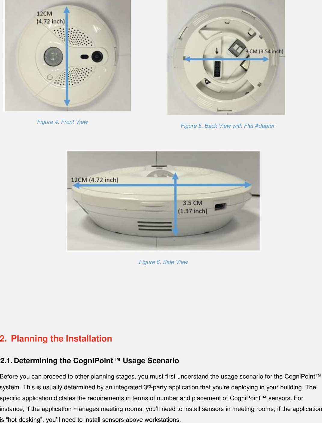 PointGrab PG1001B Cognipoint User Manual
