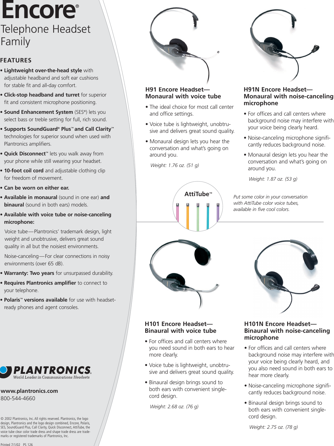 Poly 16255_Encore Encore Data Sheet Us