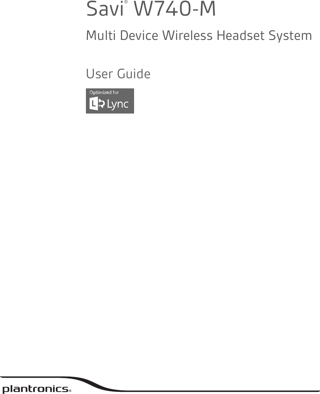 Poly Savi w740 m ug en