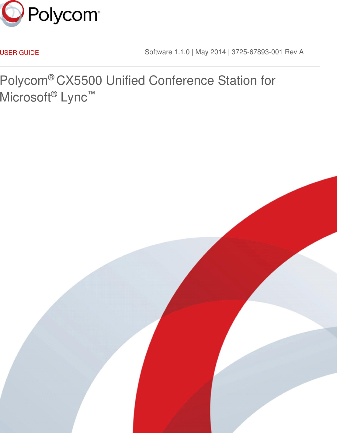 Polycom Webcam Cx5500 Users Manual Unified Conference Station For ...