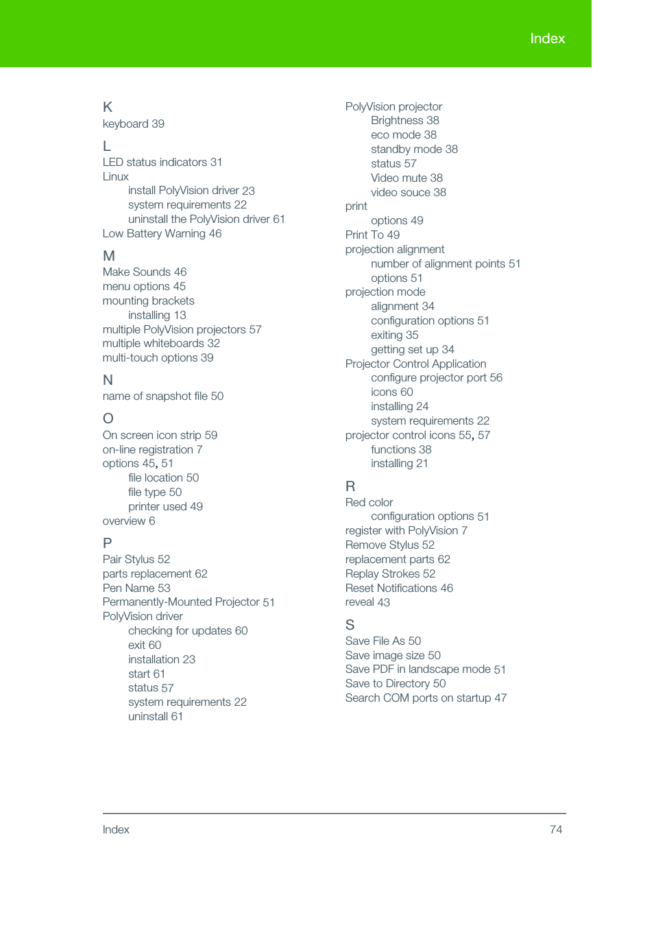 Polyvision Interactive Group POLY556 2002516-001 User Manual 1 eno
