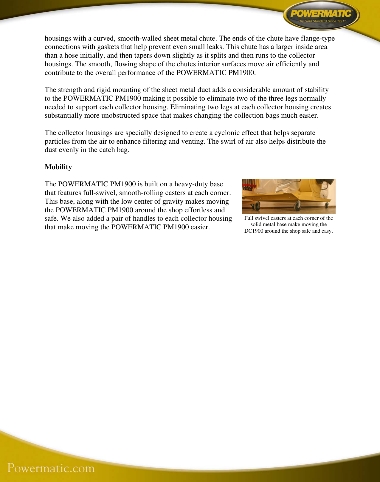Powermatic Pm1900 Users Manual