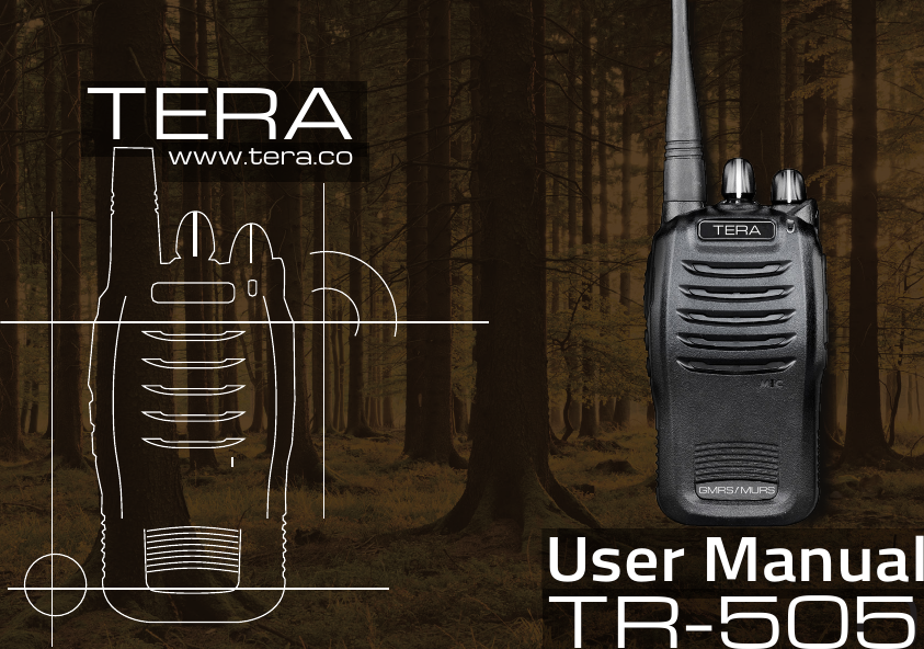 Powerwerx TR505D Two-way Radio User Manual