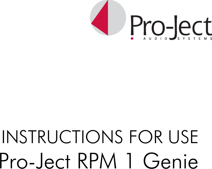 Pro Ject Genie Rpm 1 Users Manual Pro_Ject_RPM1_OrtOM3E_userguide