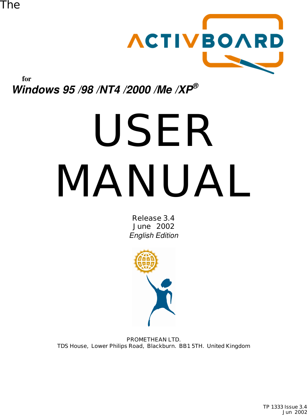 Promethean 001 Wireless Data Transceiver User Manual A4 AB USER TP 1333 ...