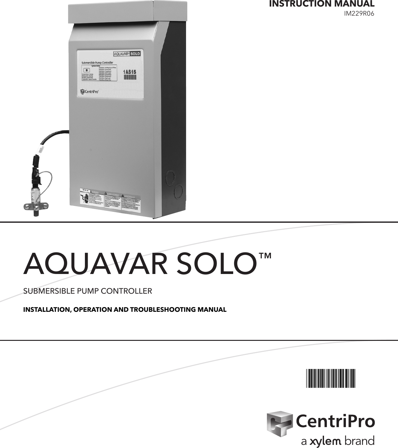 539182 4 Goulds Aquavar Solo Installation Manual