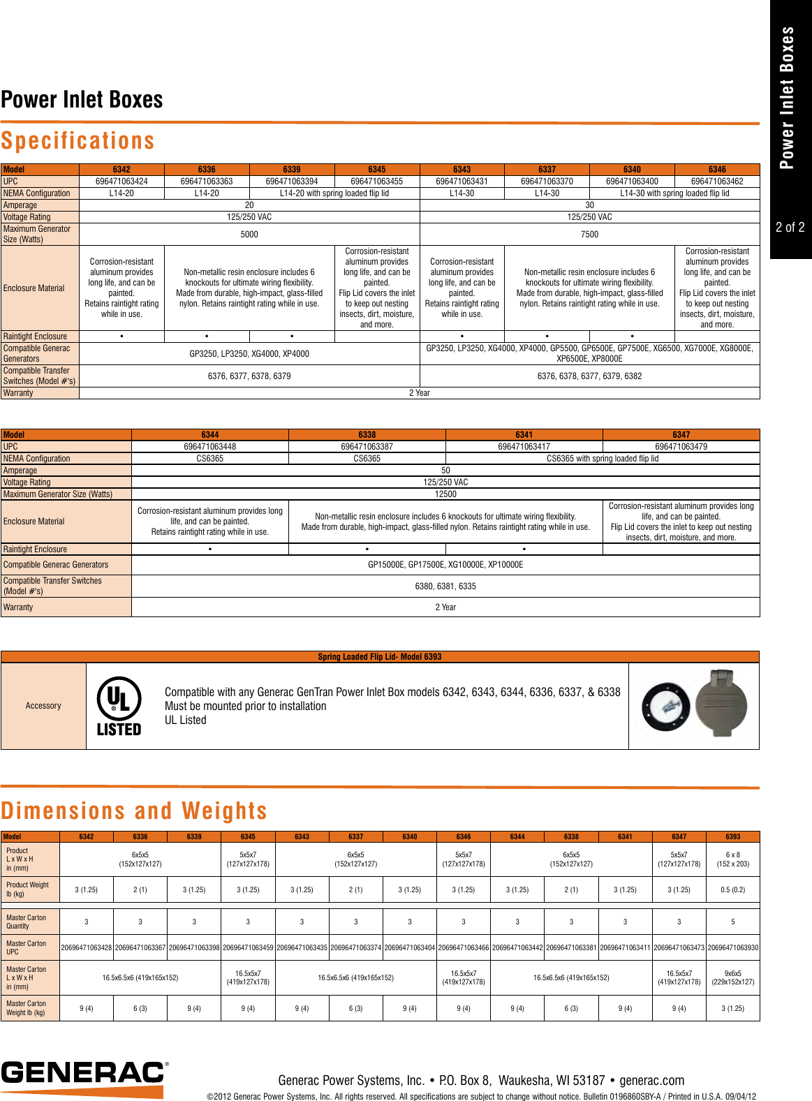 66542 1 Generac 6338 Brochure