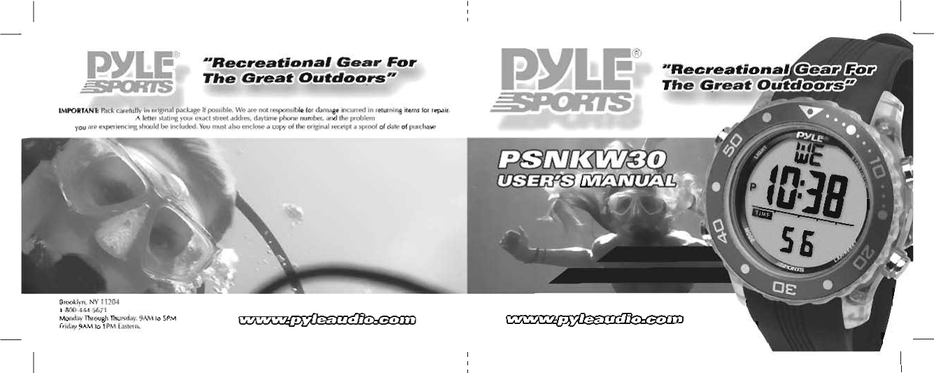 Pyle Audio Ps Nkw30 Users Manual