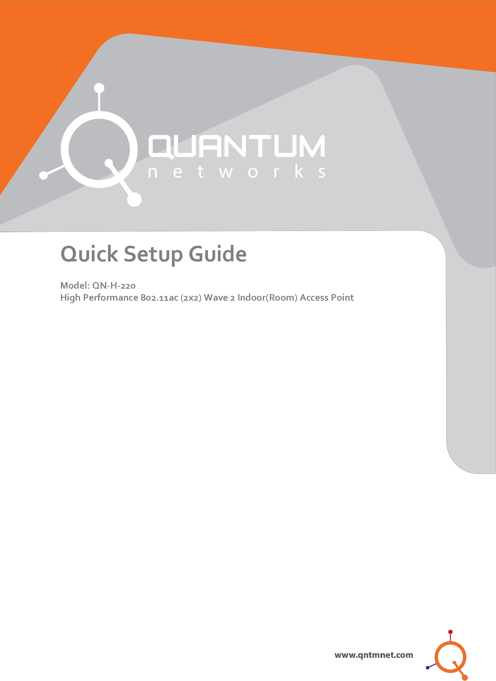 QUANTUM NETWORKS QN-H-220 High Performance 802.11ac (2x2) Wave 2 Indoor ...