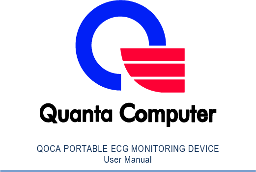 Quanta Computer CIB QOCA Portable ECG Monitoring Device User Manual ...