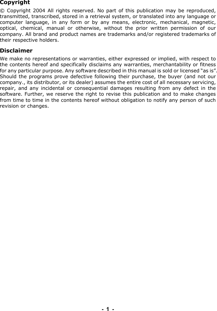 Quanta Storage WDR041 Cine Trek ( Portable DVD Player) User Manual WDR 041 Manual English