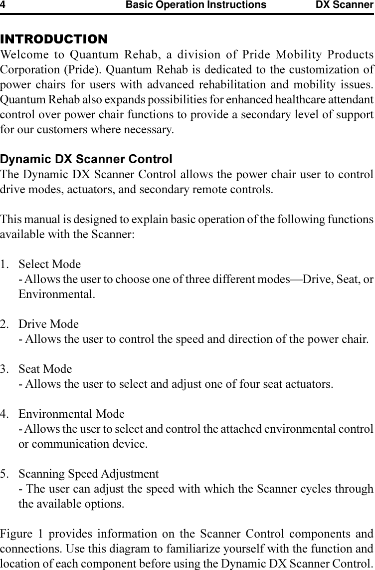 Quantum Dx Operation Manual Scanner Basic Instructions