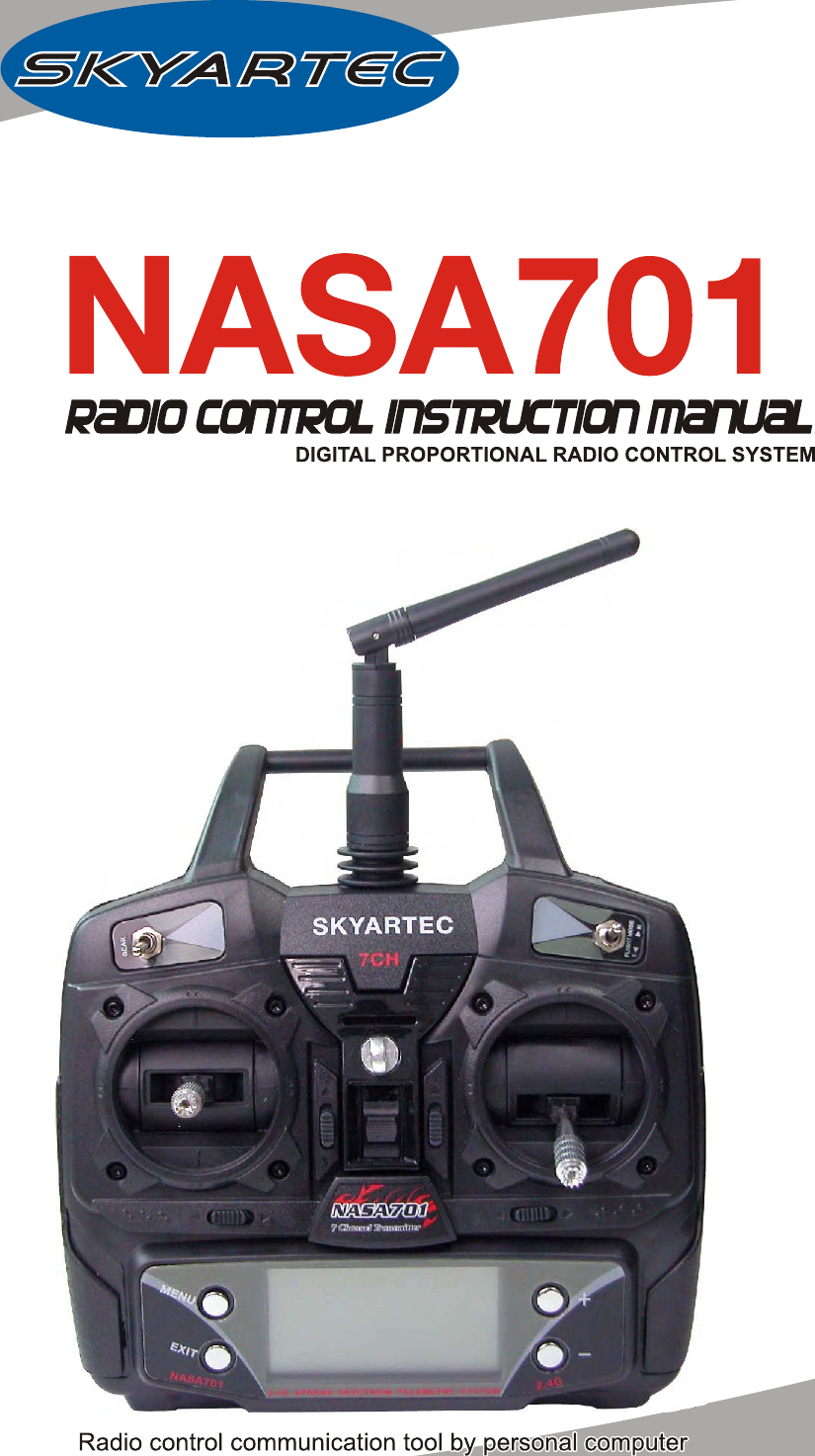 RC Model Fun NASA701 RADIO CONTROL User Manual