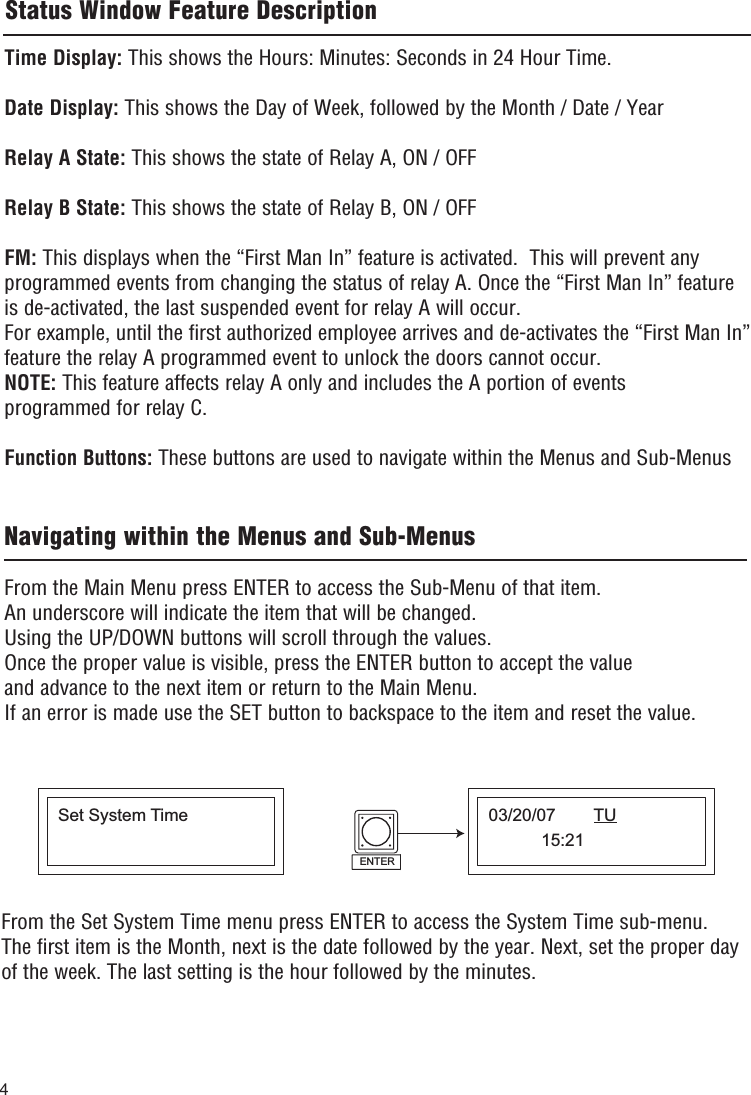RCI TD365 365 Day Timer Installation Instructions Istd365 R0716 1