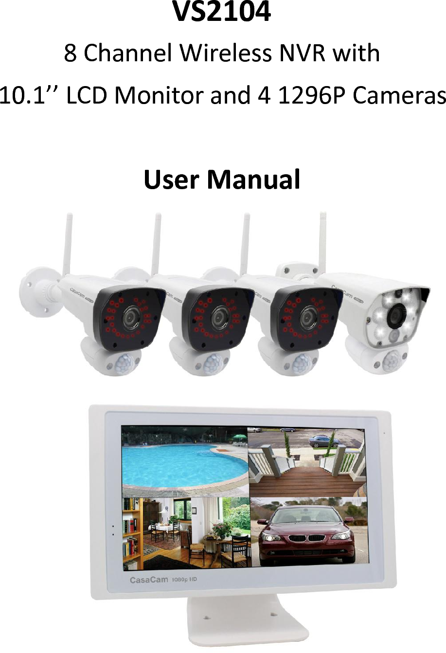 RDI Technology VS2100M 10.1inch Wireless Monitor User Manual