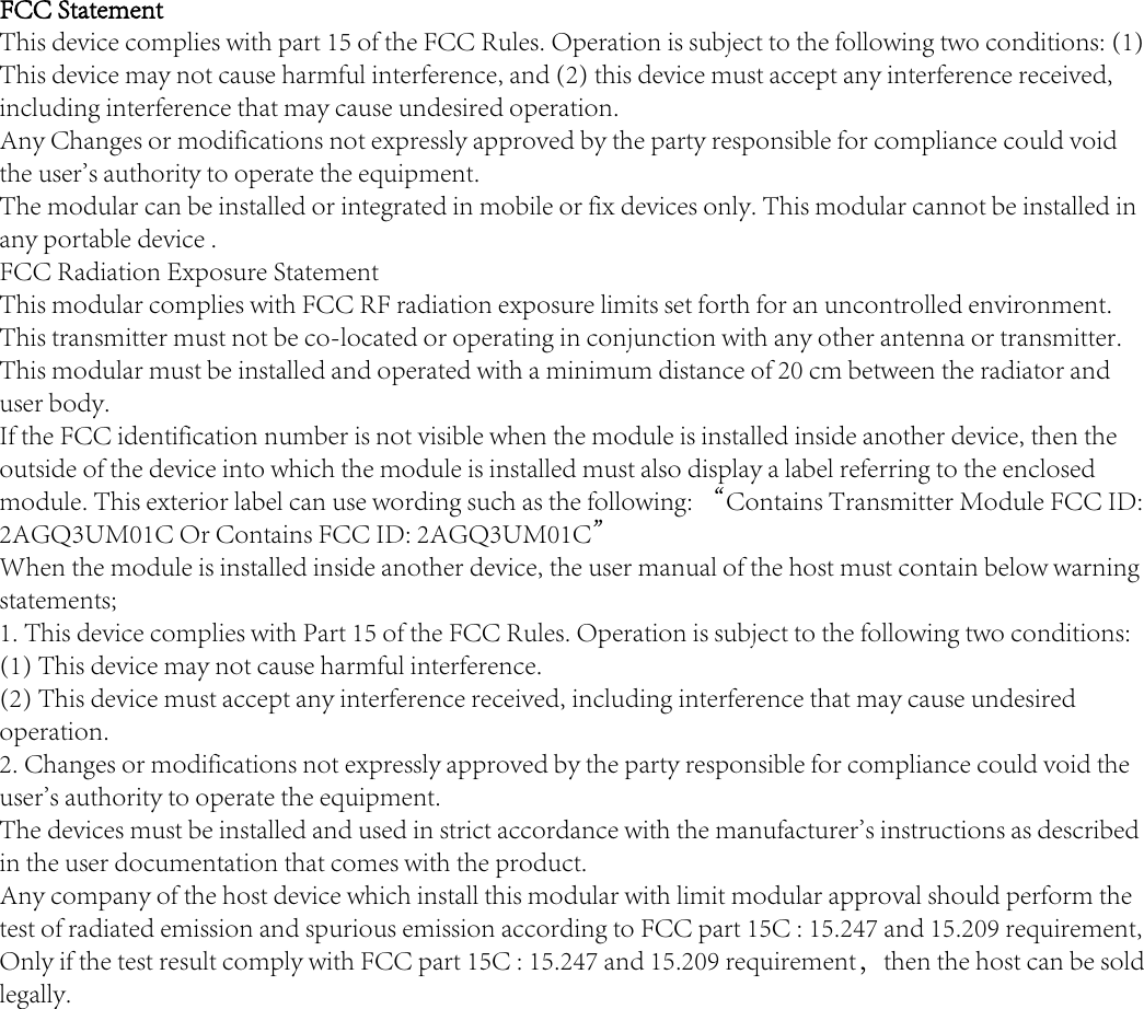 RF Link Technology UM01C 2.4GHz 1T1R USB Module User Manual