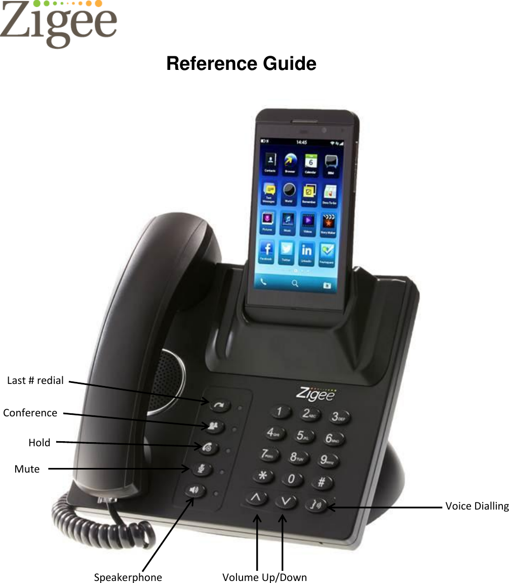 RPT Communications ZIGEE BT Dock Station User Manual