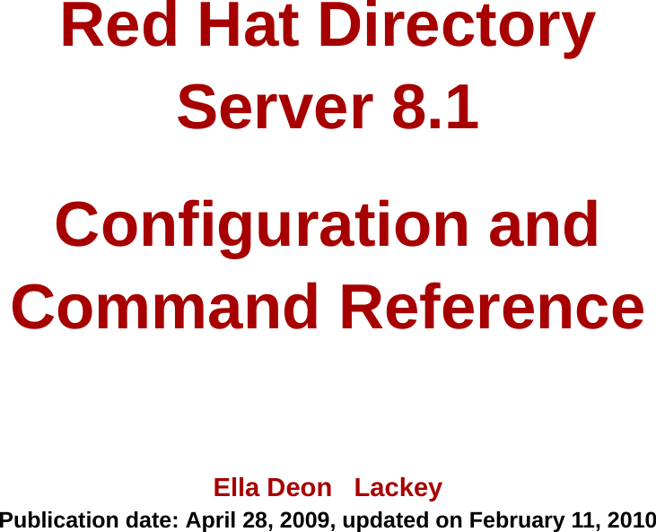 Red Hat 8 1 Users Manual Configuration And Command Reference