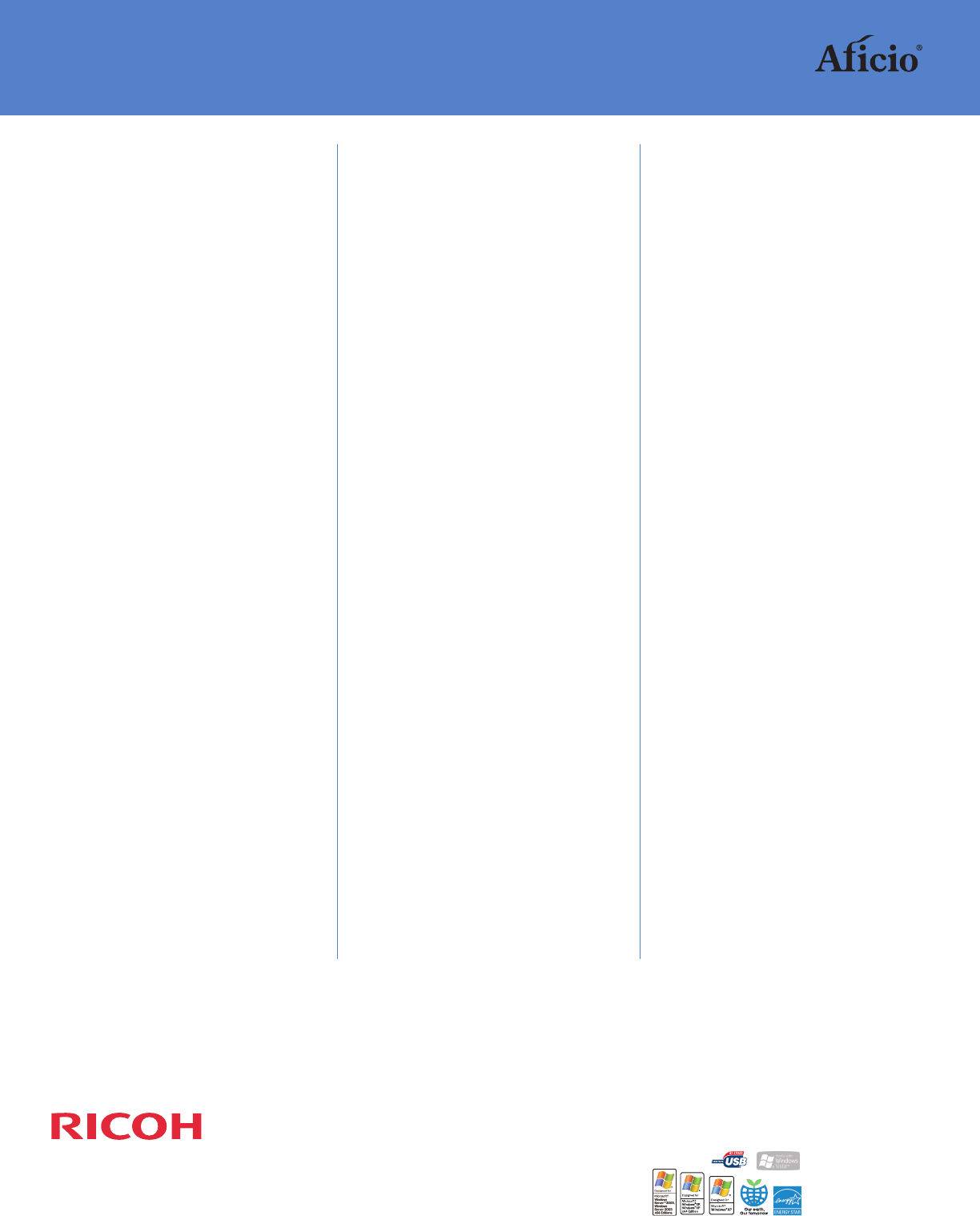 Ricoh Aficio Sp C231N Users Manual