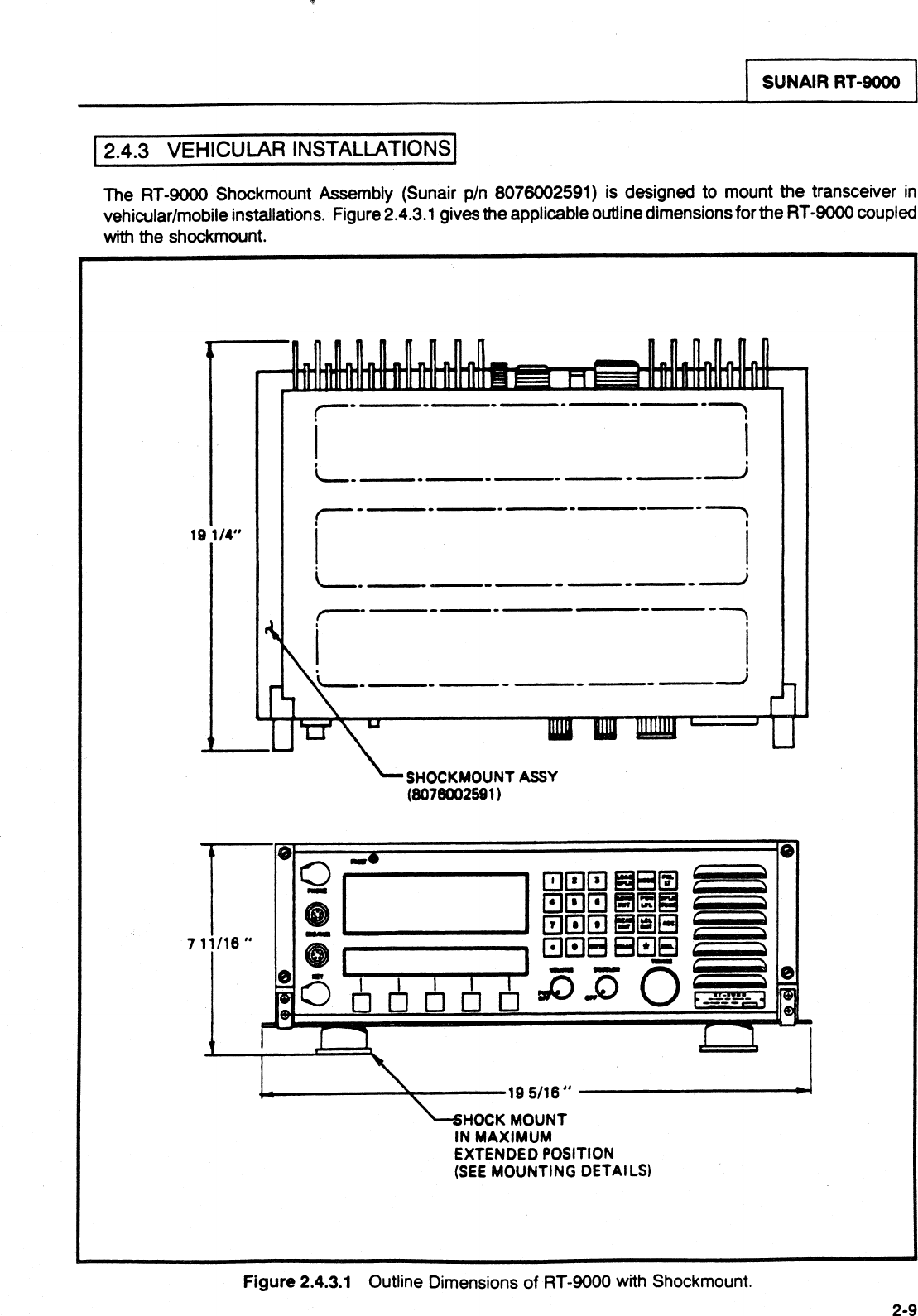 Riimic Sunair Electronics RT-9000 HF TRANSCEIVER User Manual User ...