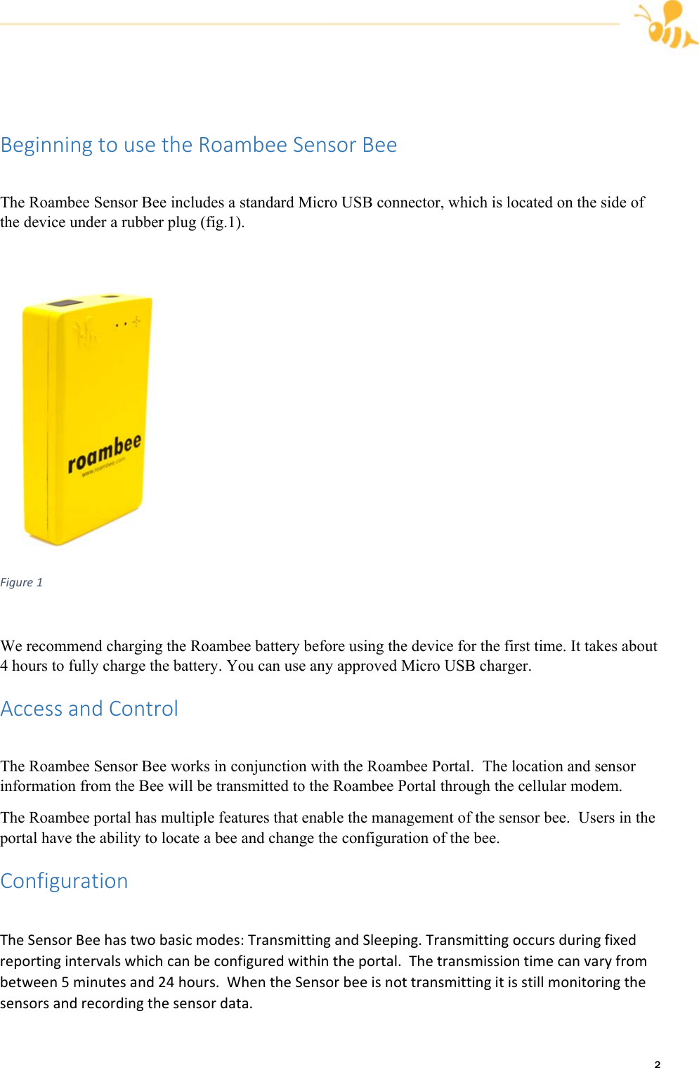 Roambee RMBU2GTR GPS Tracker User Manual