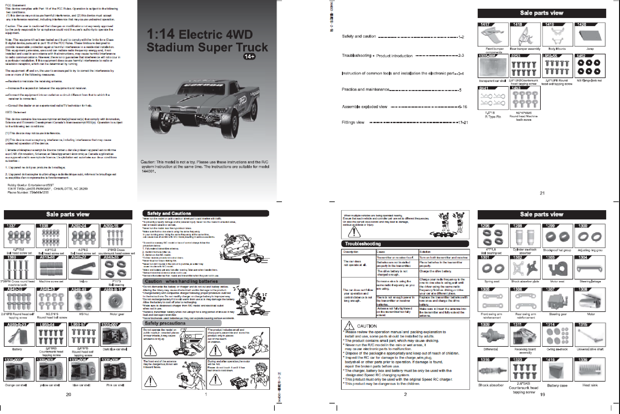 Robby Gordon Entertianment SST 144001 RC Car Discussion and FAQ