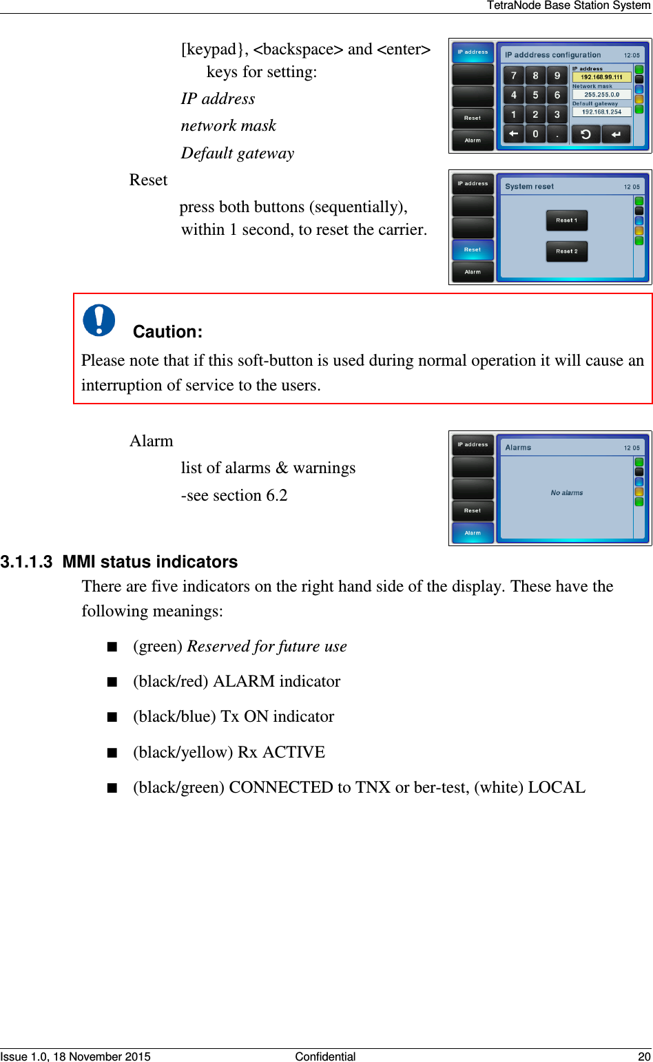 Rohill Engineering R-8070-450MHZ TETRA BASE STATION TRANSCEIVER User Manual