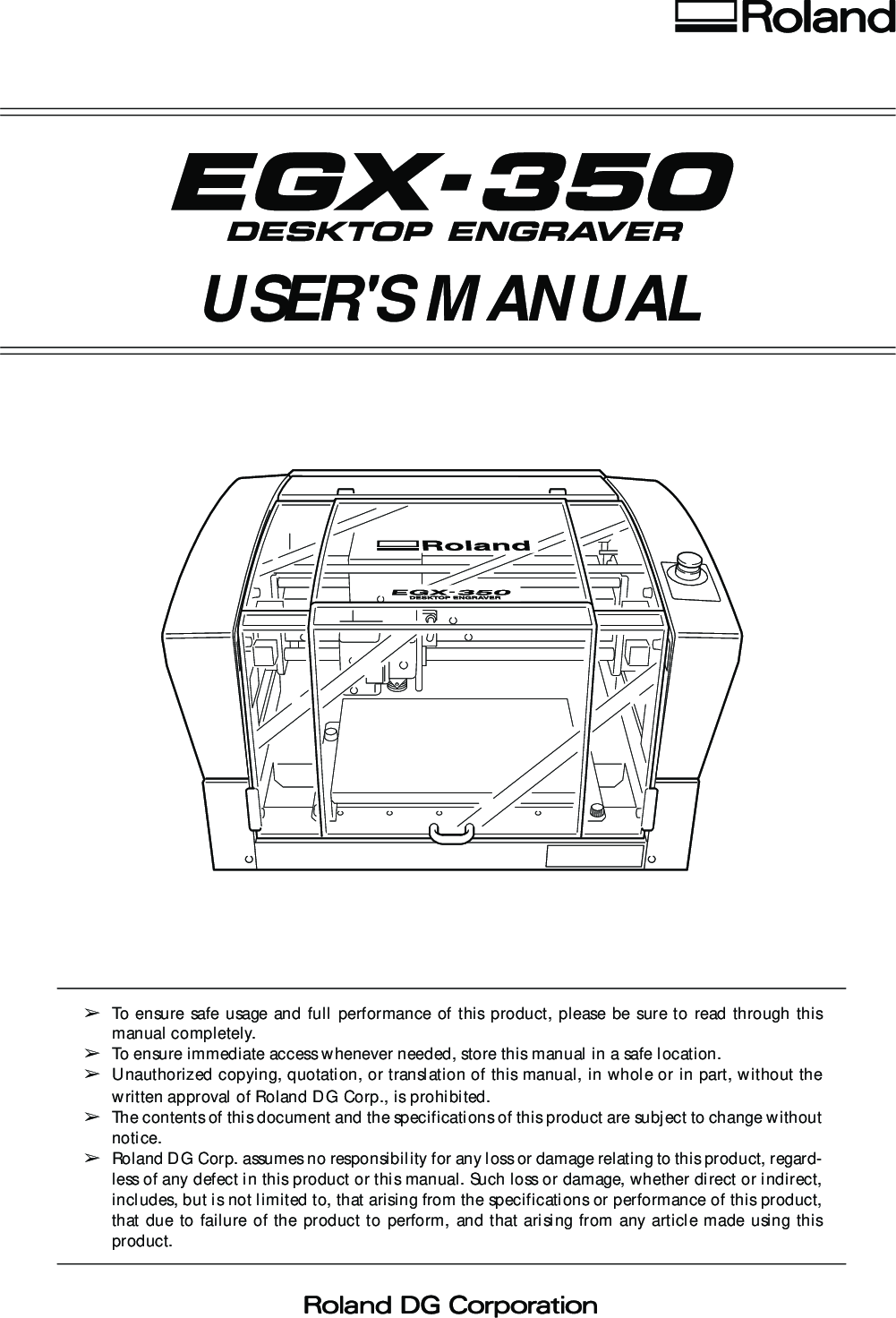 Roland EGX 350 User Manual To The 231337d2 a33c 48dd 9786 896456a20929