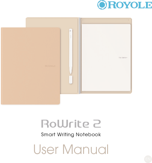 Royole RY0202 RoWrite 2 Smart Writing Notebook User Manual