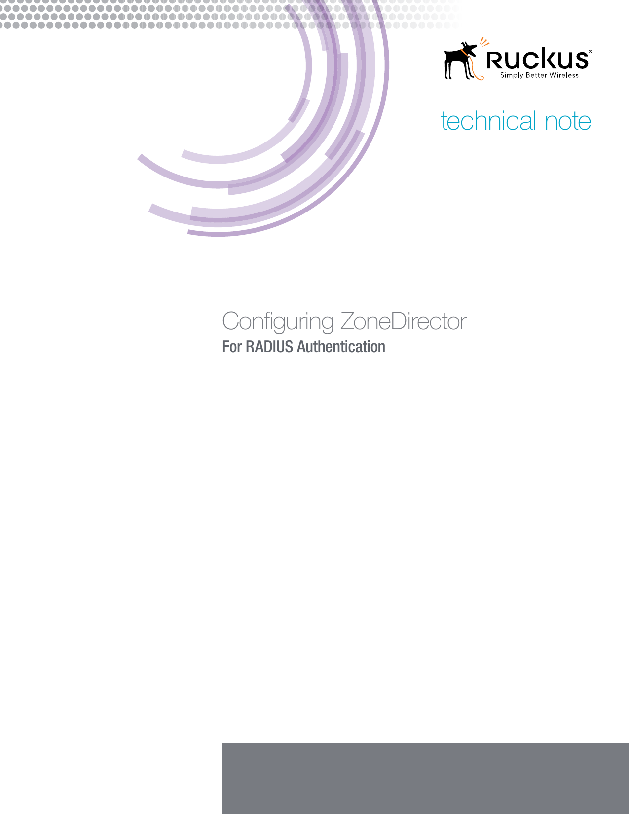Ruckus Configuring Zone Director And RADIUS Zonedirector v3