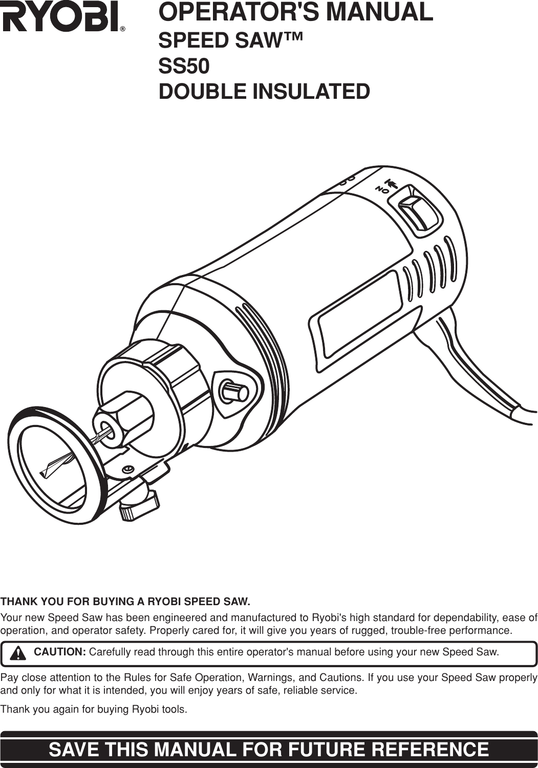 Ryobi Ss50 Users Manual Ss50k_049_eng