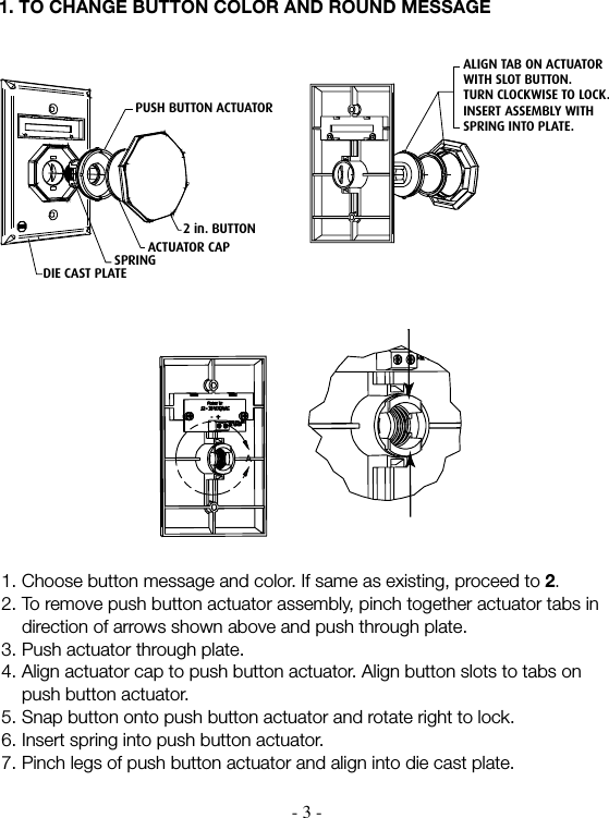 STI UB 2 Universal Button Installation UB2Install