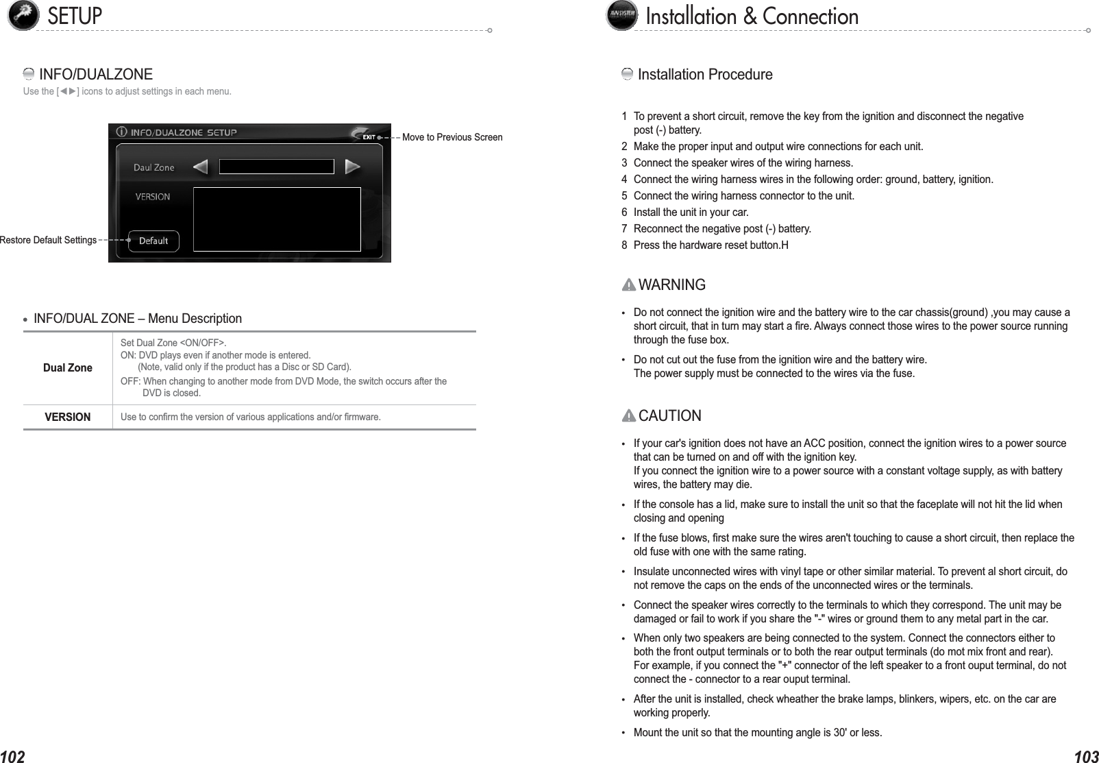 Samjin LND AVN-700A 2DIN INDASH TYPE CAR AVN WITH BLUETOOTH User Manual