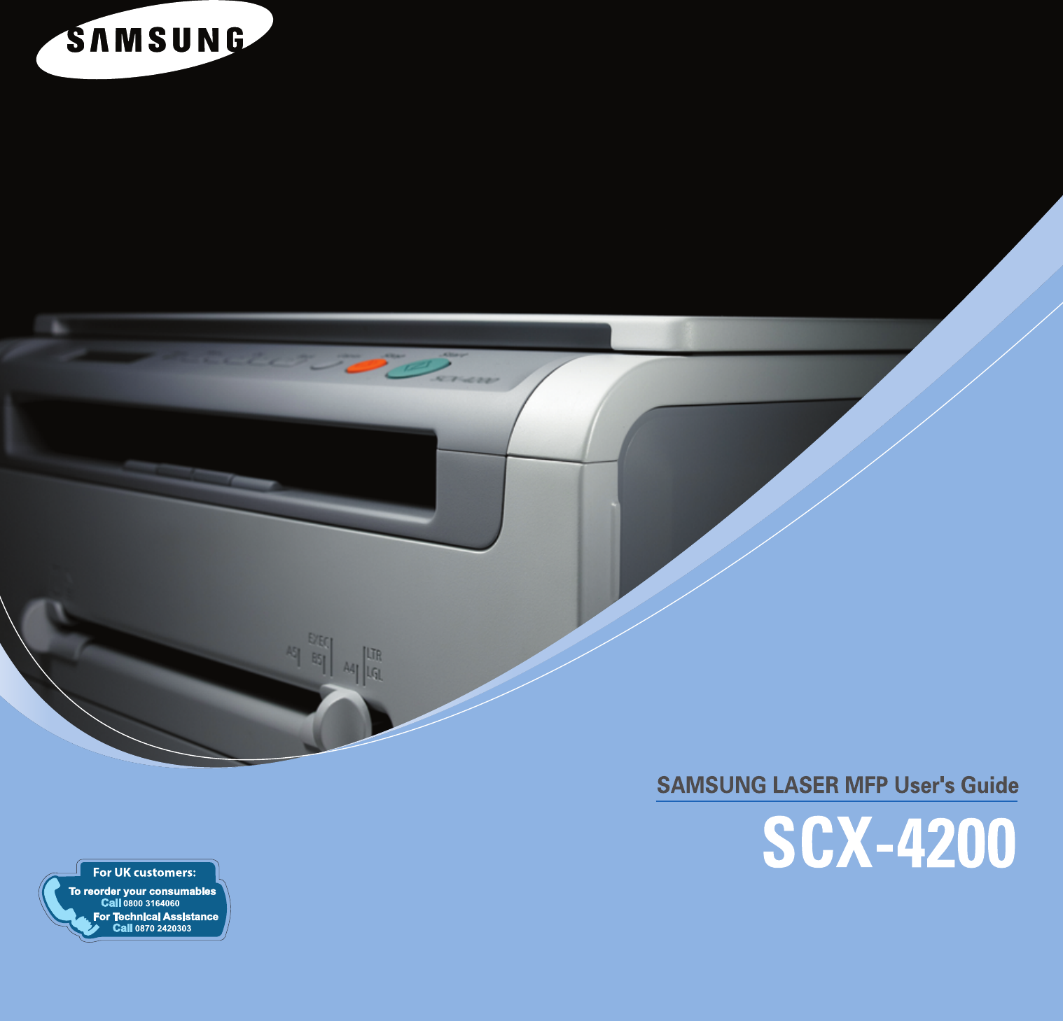 Samsung Electronics Co SCX4200 Multi Function Printer User Manual 4200 EN