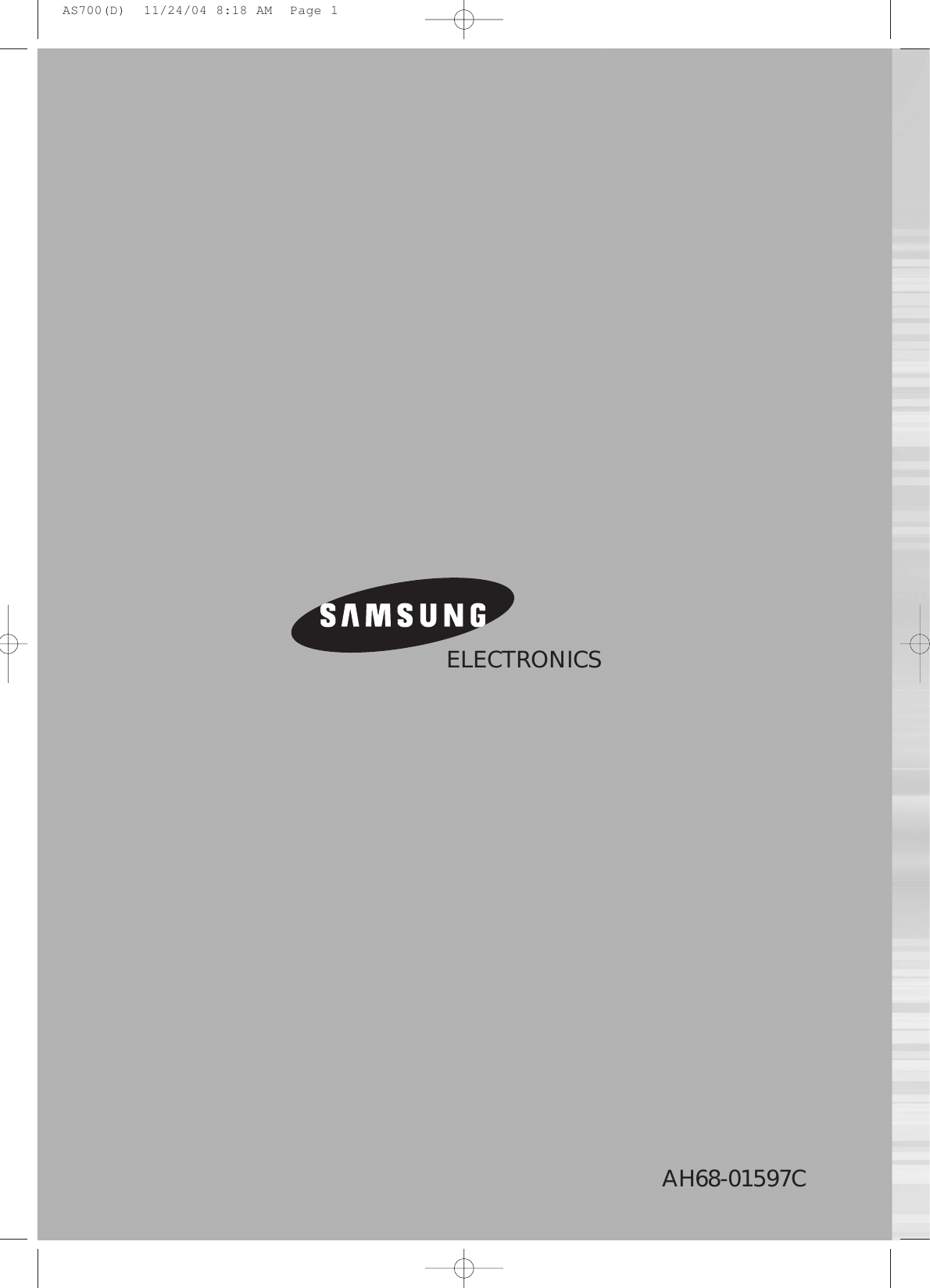 Samsung AS700(D) AV R700 20041124123041250 D