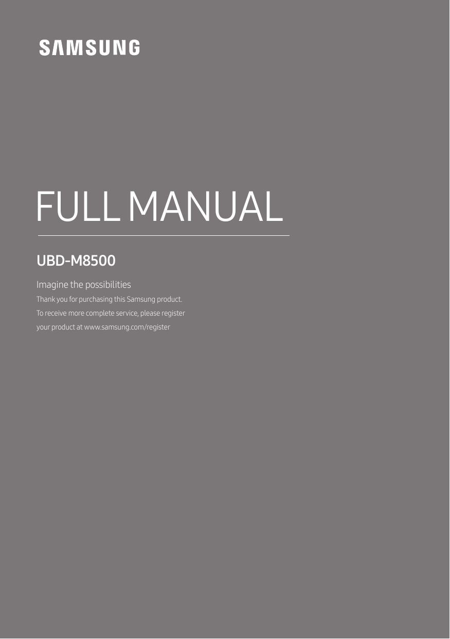 Samsung Manual UBD M8500 ZA FULL 170324