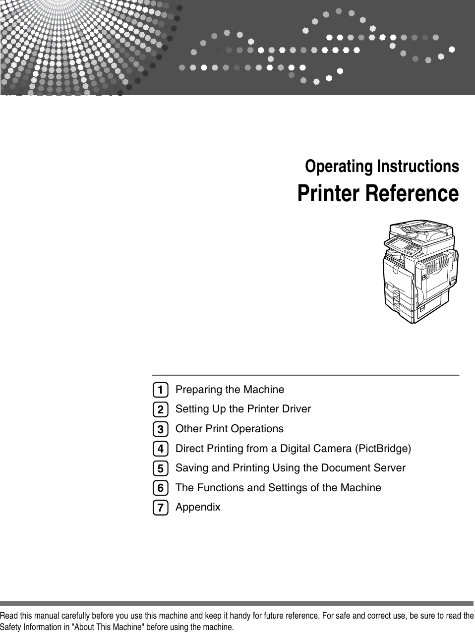 Savin C3535 Users Manual