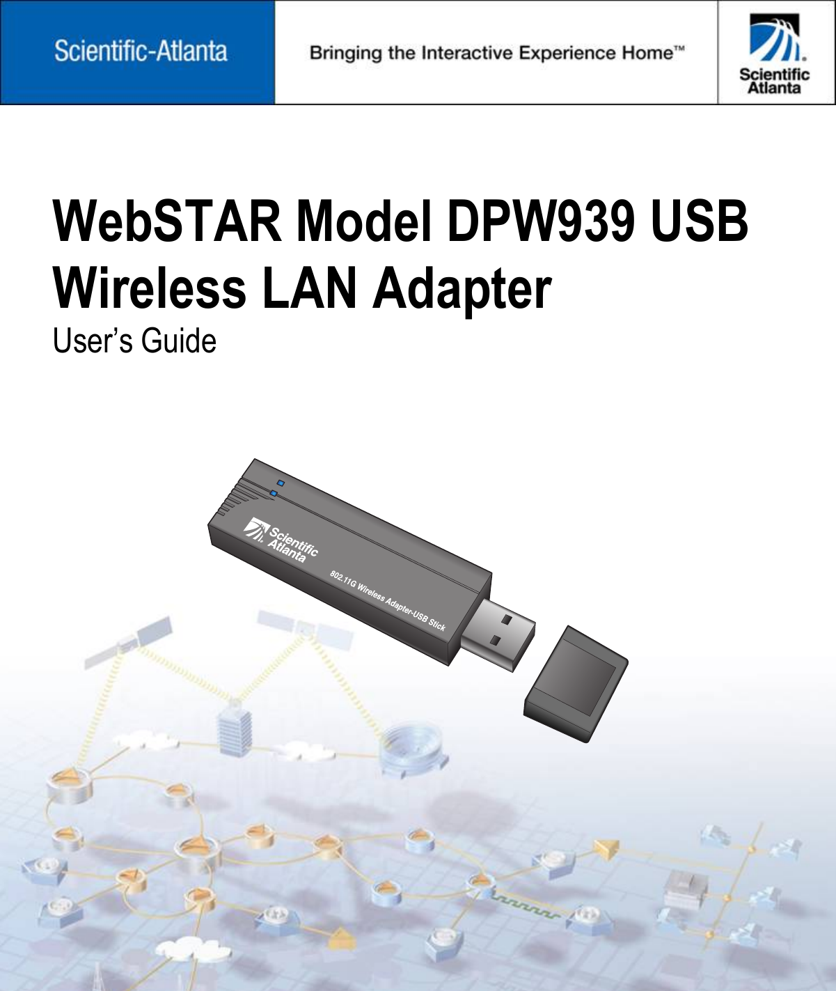 Scientific Atlanta Dpw939 Users Manual User's Guide WebSTAR USB ...