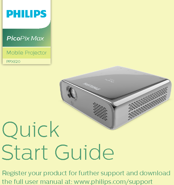 Screeneo Innovation PPX620 Pico Projector User Manual