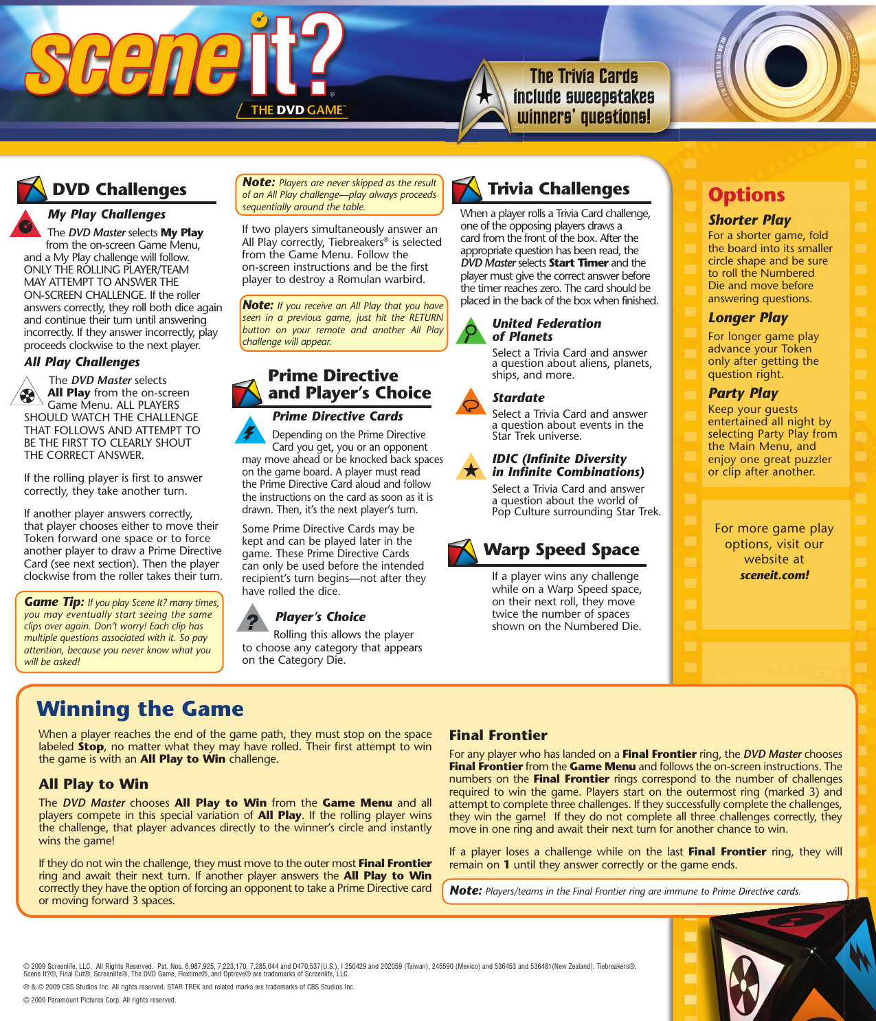 Screenlife Scene If Star Trek Users Manual ST_Instructions_