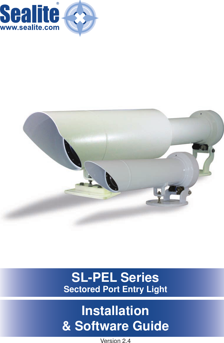 SEALITE SL PEL Series Manual Installation and Software Guide V2 4 LR