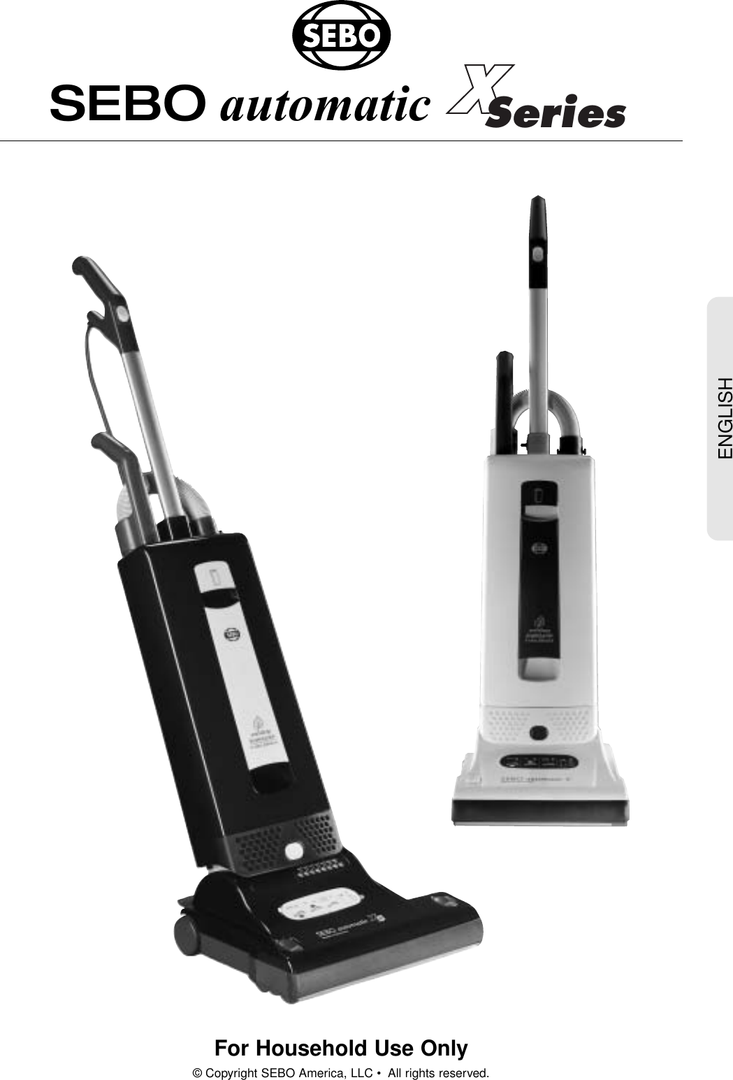 Sebo X4 Users Manual XmanualEnglish