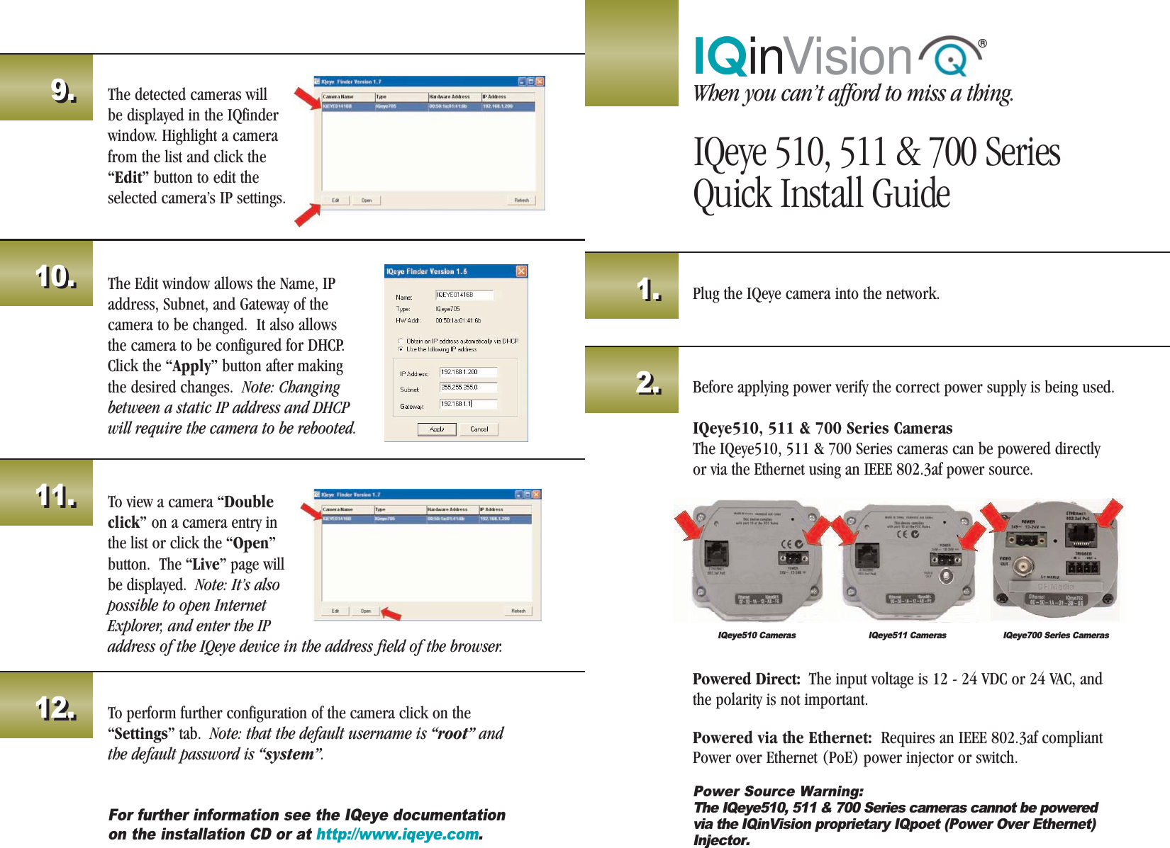 Security Quick Install Guide 02 09.qxp User Manual
