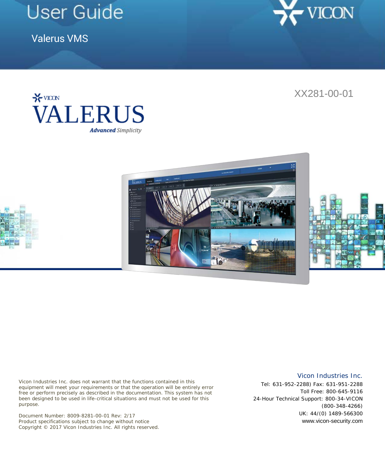 Security Valerus User Guide Corporate Manual