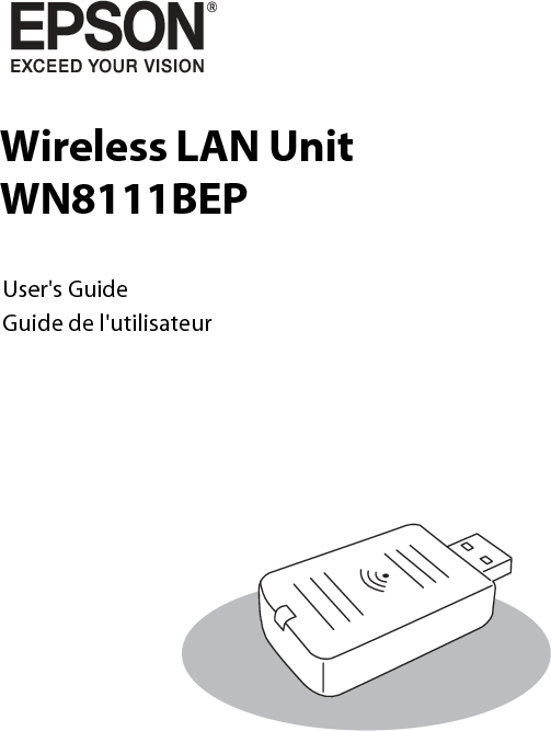 Seiko Epson AE-8111 ELPAP11 User Manual EPSON ELPAP10 Wireless LAN Unit ...