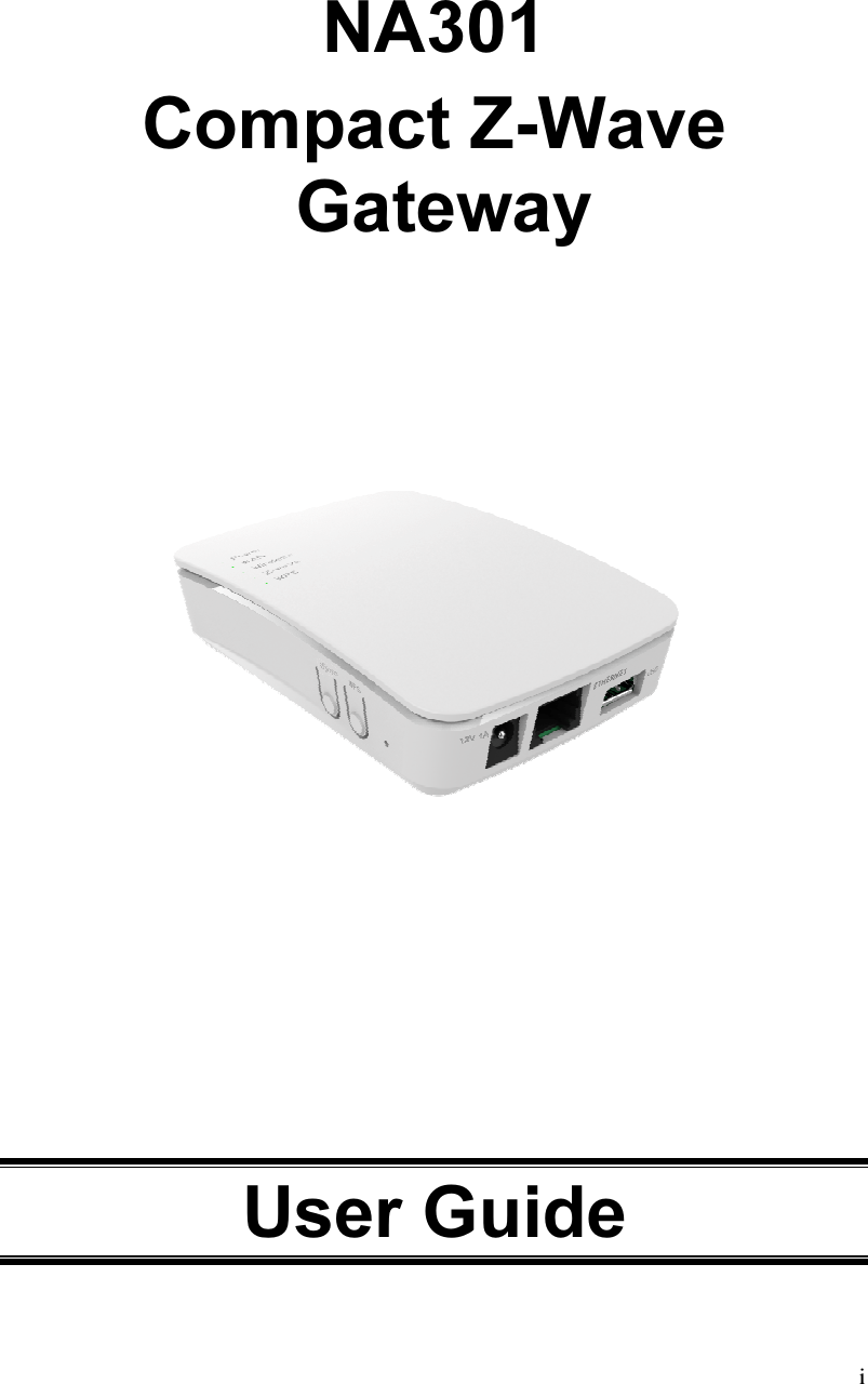 Sercomm NA301ZW Smart home gateway with 802.11b/g/n and Z-Wave User ...