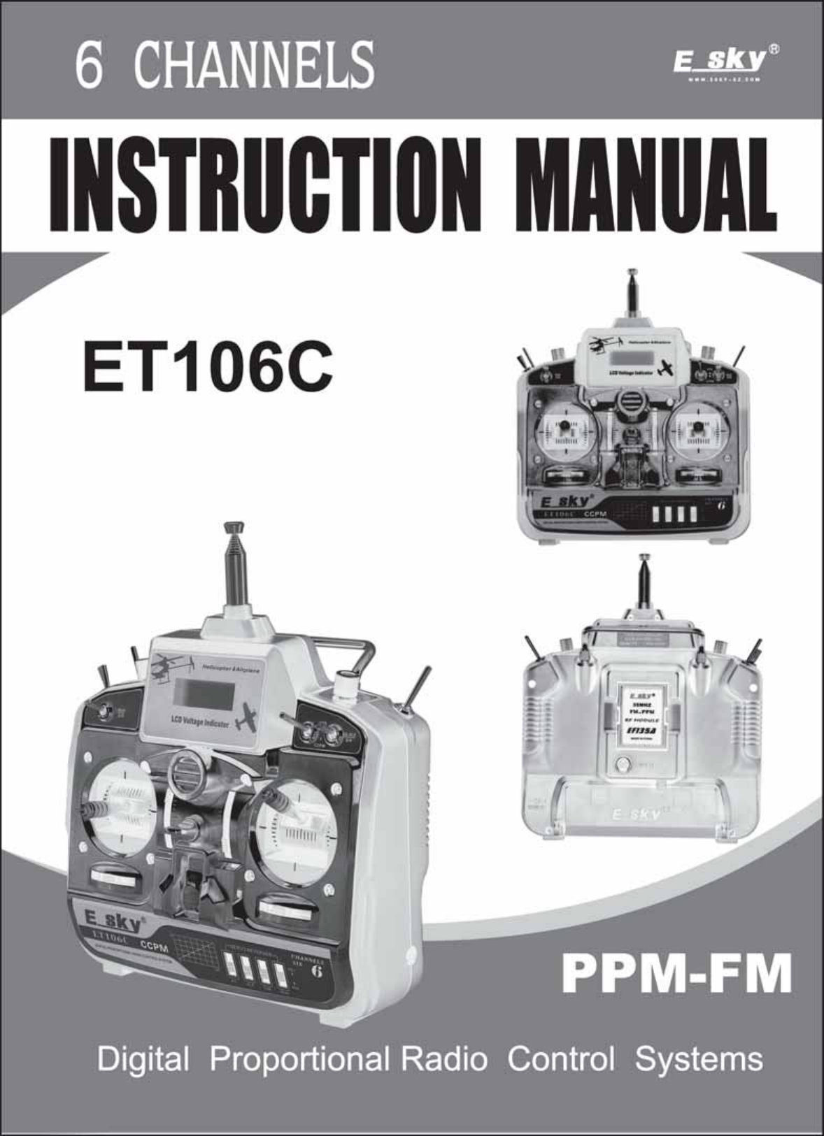 ShenZhen Esky Trade ESKYSZ04 6 Channels Square Transmitter User Manual