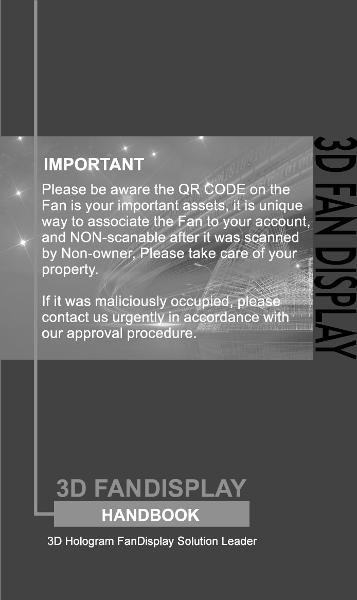 ShenZhen Fan Display Technology F1 Fan Display User Manual