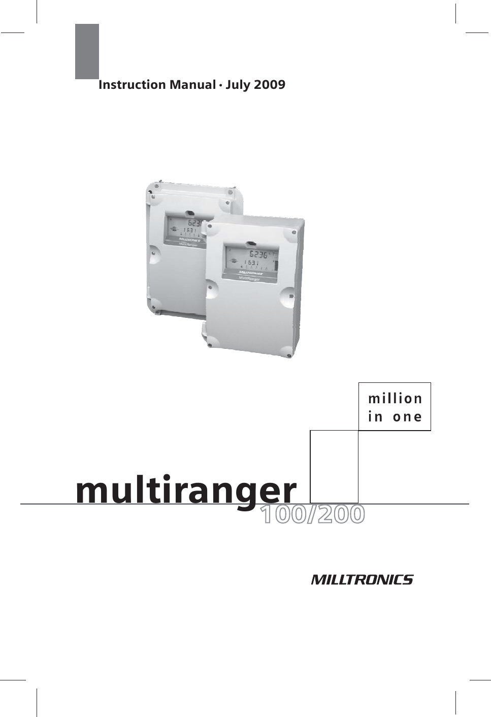 Siemens Network Card 200 Users Manual MultiRanger 100/200