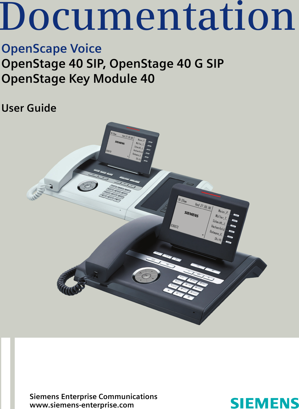 Siemens Openstage 40 G Sip Users Manual ManualsLib Makes It Easy To Find Manuals Online!